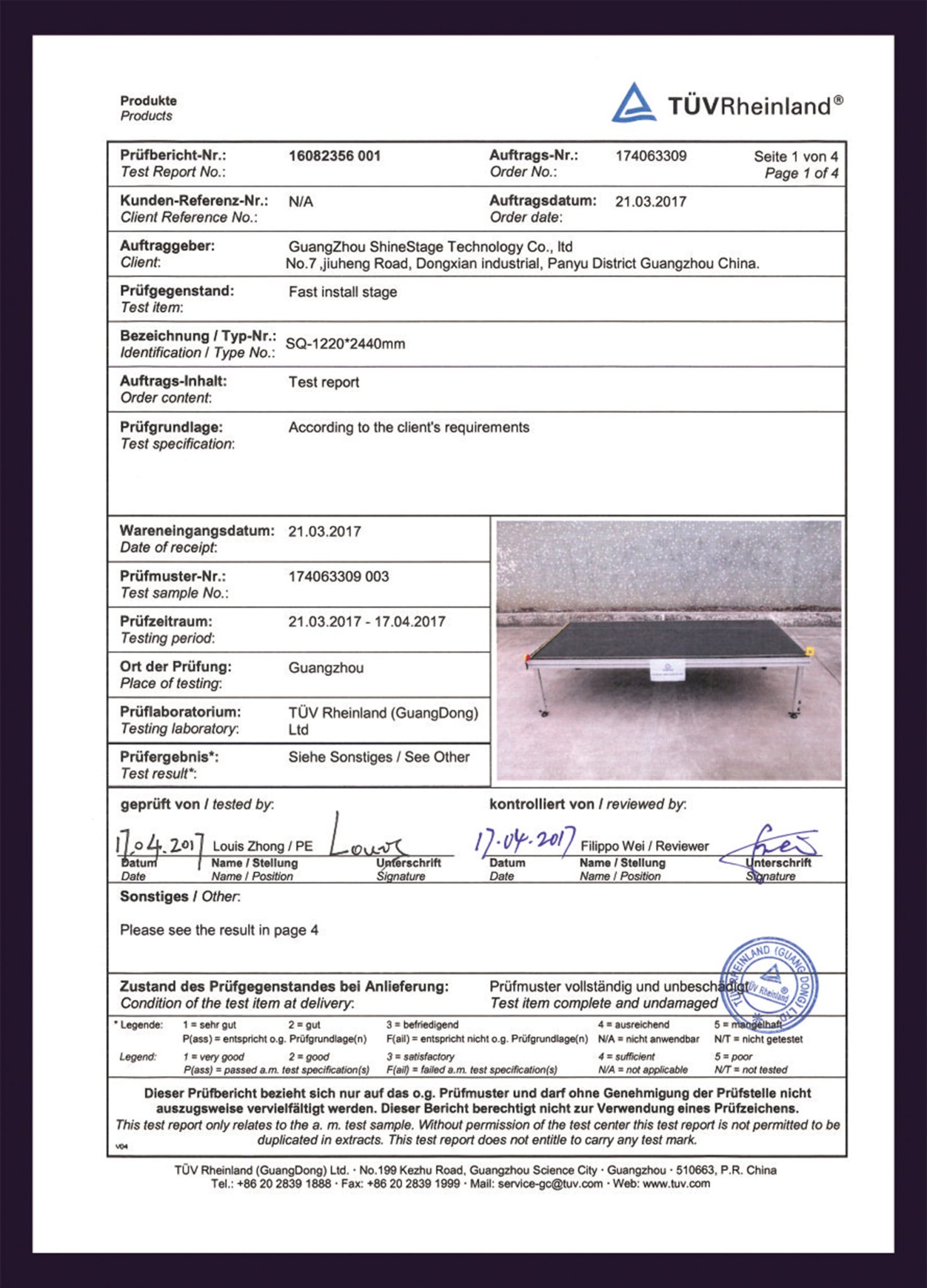 YS4 Portable Stage Platform – Modular Stage Decks & Stage Risers for ...