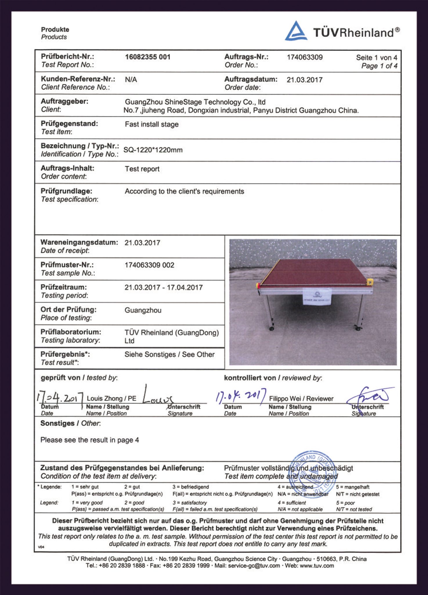 YS4 Portable Stage Platform – Modular Stage Decks & Stage Risers for ...
